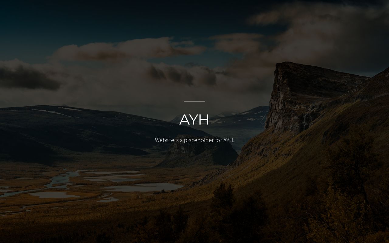 AYH Website